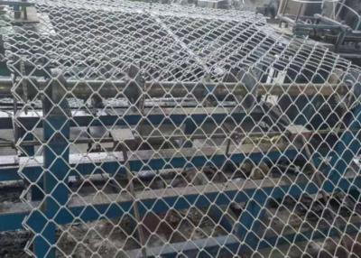 China HDG 50x50mm 3.0mm Diamond Chain Link Fence 1.5m Height for sale