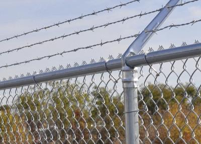 China Pvc Coated Stainless Steel 40x40mm Diamond Chain Link Fencing for sale