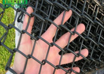 China Pvc Coated Decorative Garden Perimeter 2mm Chain Link Wire Mesh Fencing for sale