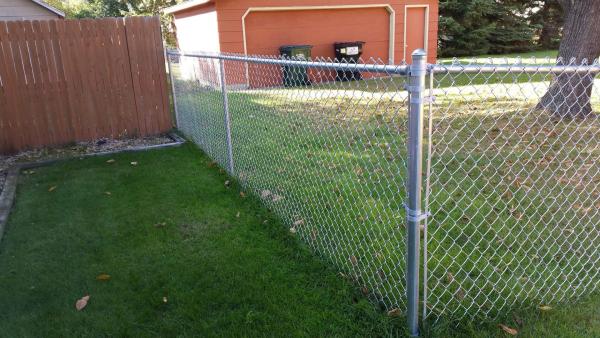 Quality ISO Diamond Gardens Chain Link Fence 8 Ft Tall for sale