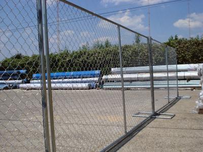 China Security Construction Civil Projects Diamond Chain Link Fence American Temporary 3mm for sale
