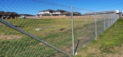 China Galvanized 6ft chain link fence 9 gauge non rusting Easily Assembled for sale