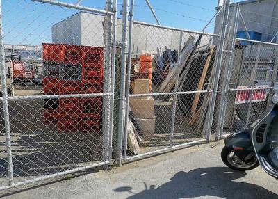 China Iron Wire Mesh Chain Link Fence With 60x60mm Mesh Size And 3mm Wire Diameter for sale