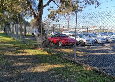 China Iron Wire Mesh Chain Link Fence With 60x60mm Mesh Size And 3mm Wire Diameter for sale