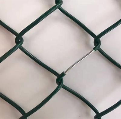 China PVC Coated Chain Link Fence Panels In Black For Trellis Gates for sale