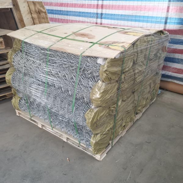 Quality 6ft 8ft 5x5 6x6 Galvanized PVC Coated Chain Link Fence For Agricultural Fence for sale