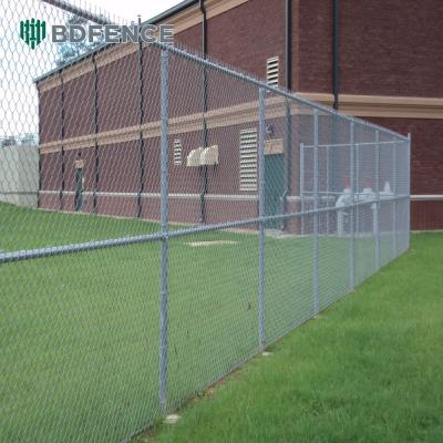 China 9 10 Gauge 5ft 6ft 7ft 8ft 10ft Powder Coated Galvanized Chain Link Fence for sale