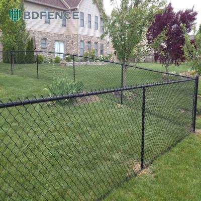 China 8 Ft Industry Chain Link Security Wire Fence Galvanized For Garden Yard for sale
