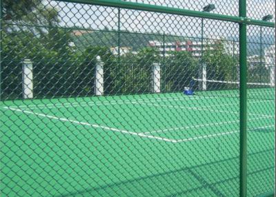 China 8 Ft High X 25 Ft Rolls Pvc Coated Diamond Shape Wire Mesh Steel Galvanize Chain Link Fence for sale
