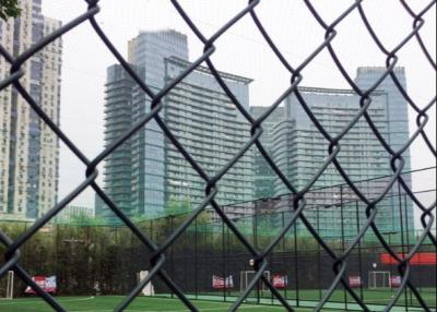 China 8 Ft High X 25 Ft Rolls Pvc Coated Diamond Shape Wire Mesh Steel Galvanize Chain Link Fence for sale