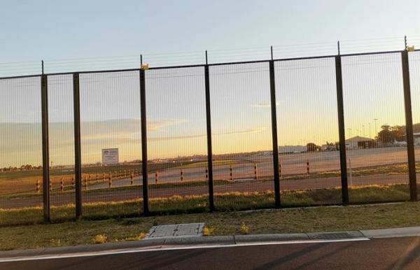 Quality PVC Coating welded mesh ClearVu 358 Anti Climb Fence for sale