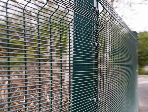 Quality PVC Coating welded mesh ClearVu 358 Anti Climb Fence for sale