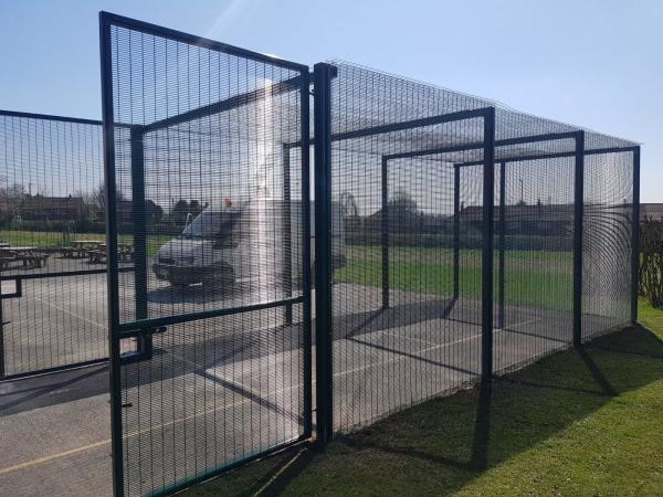 Quality Pvc Coated Mesh 358 3.5mm Anti Climb Security Fencing for sale