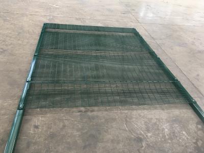 China Heavy Gauge Small Hole Anti Climb Fence 3mm Welded Wire Mesh 358 for sale