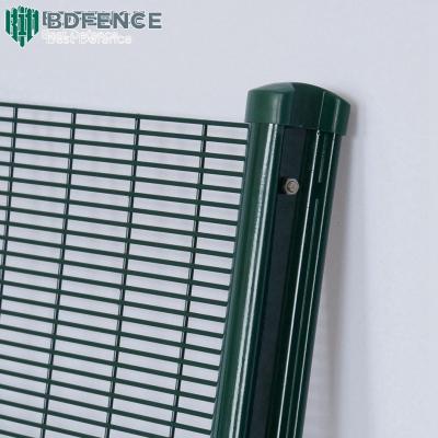China Powder Coated Clear View Anti Climb Metal Fencing , 358 Security Fence for sale
