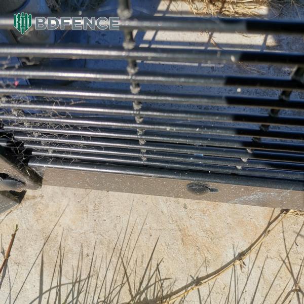 Quality Galvanized 358 Security Anticlimb Fencing Heat Treated for sale