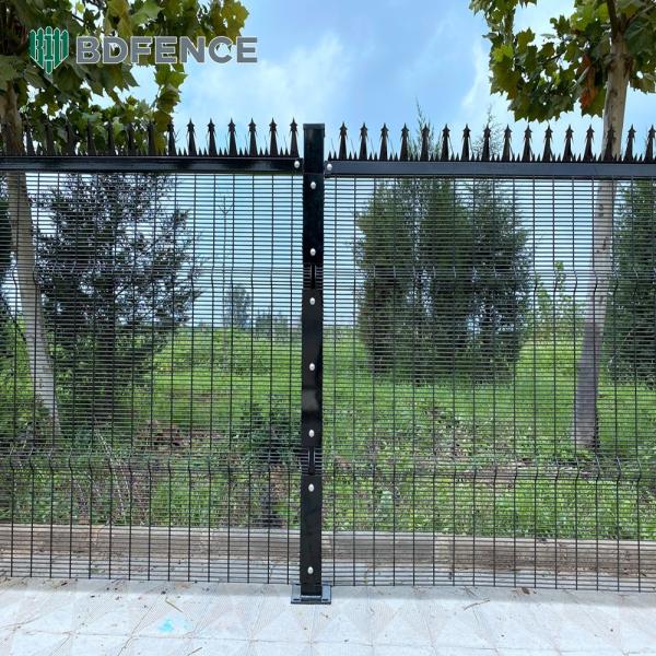 Quality High Security Durable Clear View Anti Climb 358 Welded Wire Mesh Fence For for sale