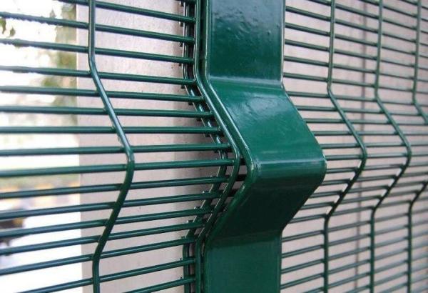 Quality Galvanized Welded Powder Coated Wire Mesh Exterior Fencing Security Fence 358 for sale