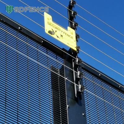 China clear vu Wall Spikes Metal Border Anti Climb Security Fencing Panels for sale