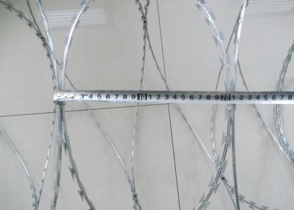 Quality Hot Dipped Galvanized Clips Razor Barbed Blade Wire Livestock Fence Panels for sale