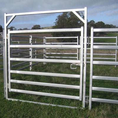 China 10 Ft Australia Standard Livestock Fencing Panels Galvanized Metal for sale