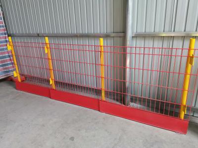 China Steel 5 Feet High Temporary Edge Protection Barriers Assembled for sale
