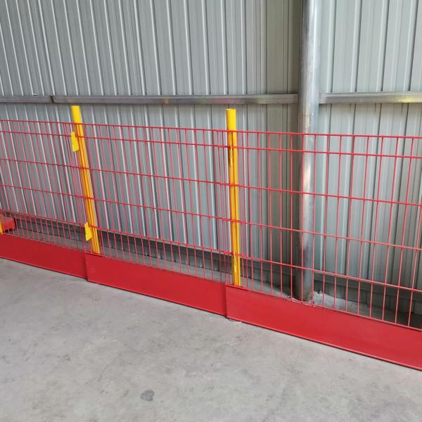 China Safety 8mm Edge Protection Barriers 1.3m Height Easily Assembled supplier