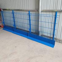 China 50*250mm Mesh Opening Edge Protection Fence Hot Dip Galvanized supplier
