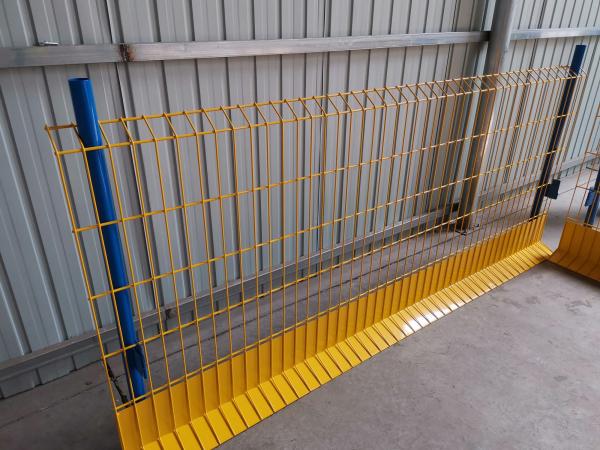 China High Security Construction 4.0mm Edge Protection Barriers Powder Coated Fall Prevention supplier