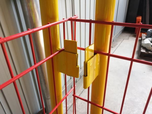 Quality 4 Gauge Steel Mesh Barrier Edge Protection System Eco Friendly for sale
