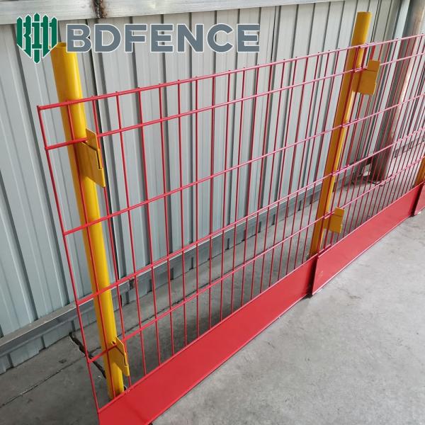 Quality Security Edge Protection Barrier Fall Protection Wire Mesh Fence Building for sale