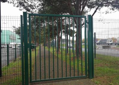 China Superior coating Single 1.2m Steel Garden Gates for sale
