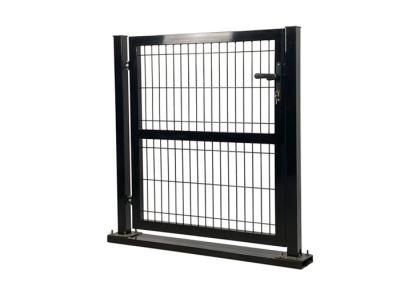 China Cercas metálicas galvanizadas por inmersión en caliente de una hoja de una sola puerta de 0,9 m de ancho en venta