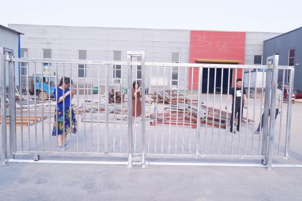 Quality Installed Easily Door Odm Fence Sliding Gate 7 Feet Height Iron Metal for sale