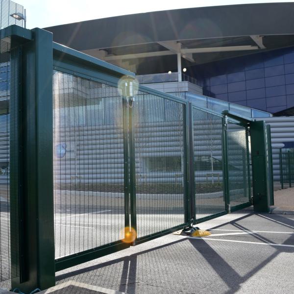 Quality Installed Easily Door Odm Fence Sliding Gate 7 Feet Height Iron Metal for sale