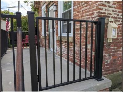 Quality House and Garden Steel Sliding Gate with Tubular Pipe Frame for sale