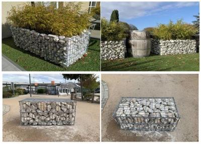 China Wire Mesh Gabion Box Gabion Wire Baskets For Stone Retaining Wall Gabion Fence System for sale