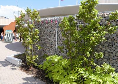 China Welded Galvanized Reinforced Stone Cage Gabion Fence System 1.5m Width for sale