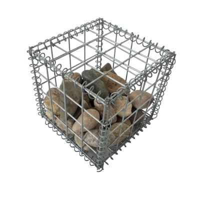 China Galvanized 4mm Gabion Fence System Stainless Steel Wire Welded Gabion Wall for sale