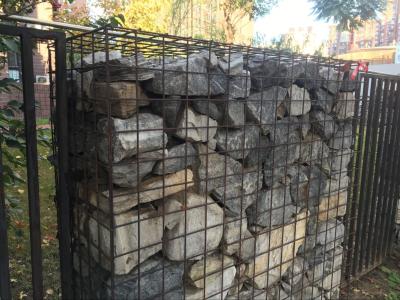 China Galvanized 4mm Gabion Fence System Stainless Steel Wire Welded Gabion Wall for sale