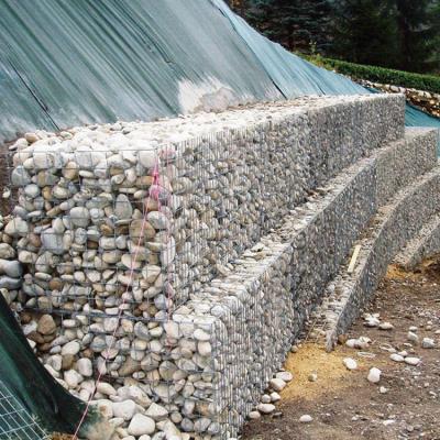 China Hot Dipped Galvanized 4mm Welded Wire Gabion Baskets For Retaining Wall for sale