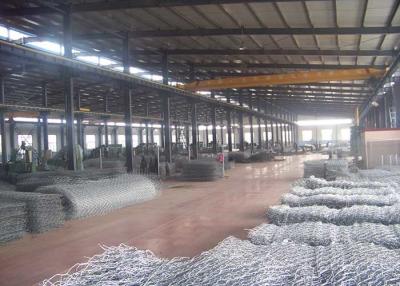 China Pvc Coated Galvanized 2m Gabion Basket Woven for sale