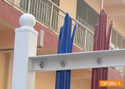 China Powder Coated Palisade Welded Wire Garden Fence for sale