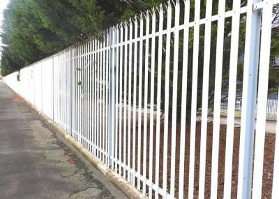 China powder coated Metal Palisade Fence for Public Sites for sale