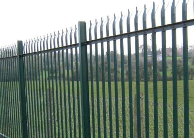 China 6ft Height Powder Coated Steel Welded Wire Garden Fence 2670mm  width for sale