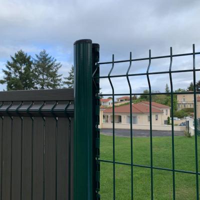 China Garden Farm Welded Wire Mesh Panel Fencing Metal Pvc Coated Bending Curved for sale