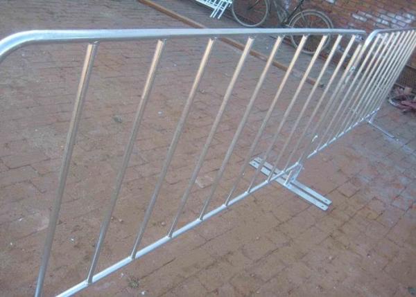 Quality Temporary H1.2m Galvanized Crowd Barrier Fencing for sale