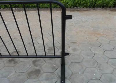 Quality Iron Metal Flat Feet Event Crowd Control Barriers for sale