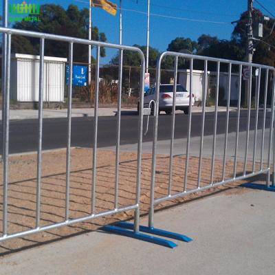 Quality 1.8m X 0.9m Billboard Crowd Barrier Fencing Temporary Road Safety Traffic for sale