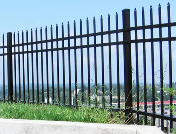 Quality Square Post Height 3030mm Spear Top Tubular Steel Fence for sale